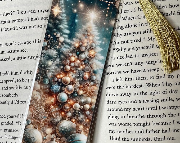 Christmas Winter Bookmark - Etsy