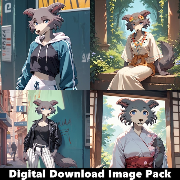 Wolf Furry Female - Etsy