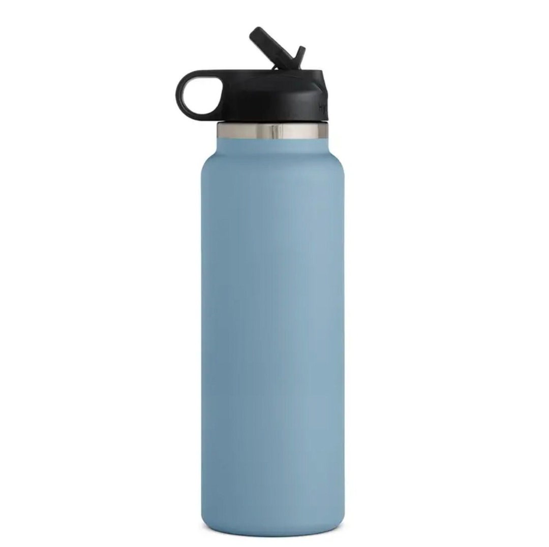 Sports Flask 40oz Wide Mouth W Straw Lid - Etsy