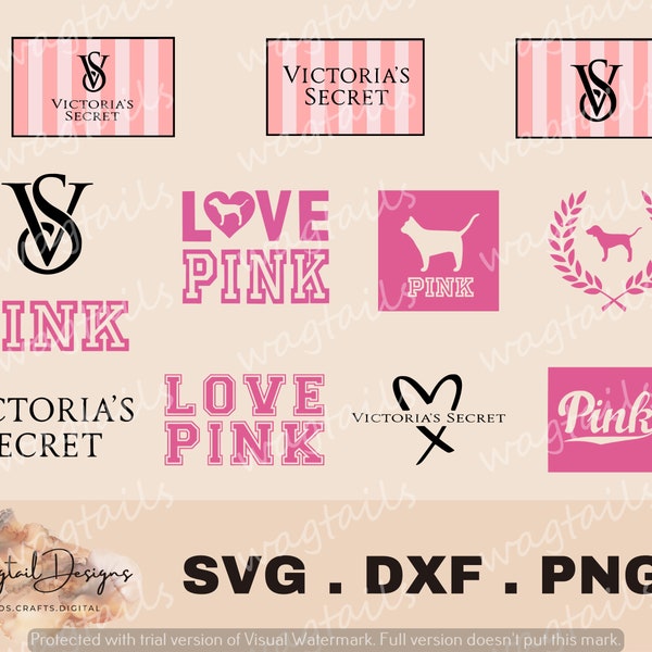 Victoria Secret Pink Party Supplies - Etsy