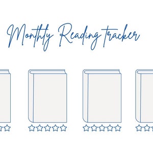 Reading Log Printable, Reading Tracker Printable, Reading Journal, Book ...
