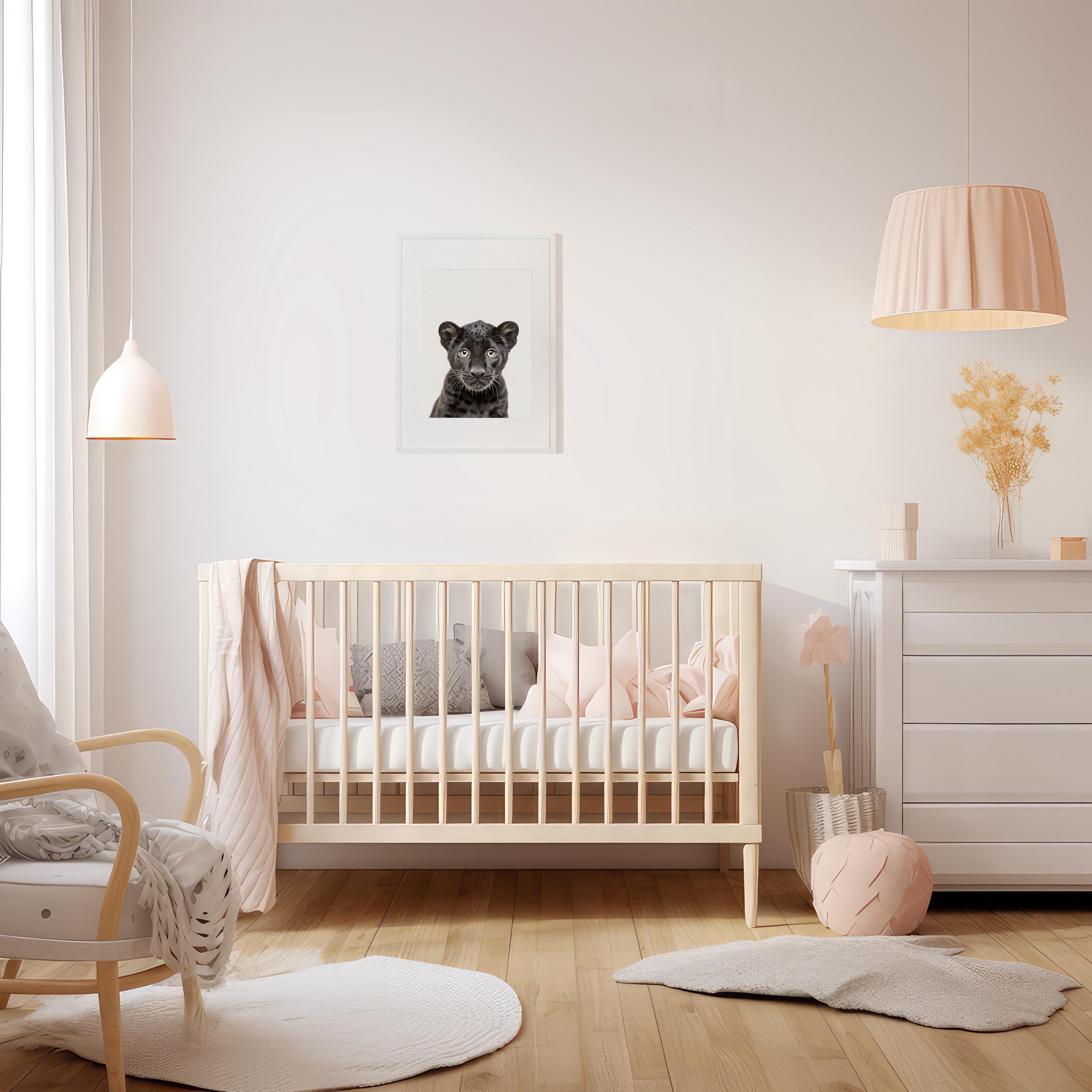 Baby Panther Wall Art - DIGITAL DOWNLOAD, Cute Baby Panther ...