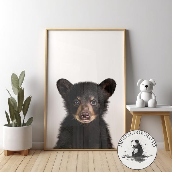 Bear Ink Drawing - Etsy UK