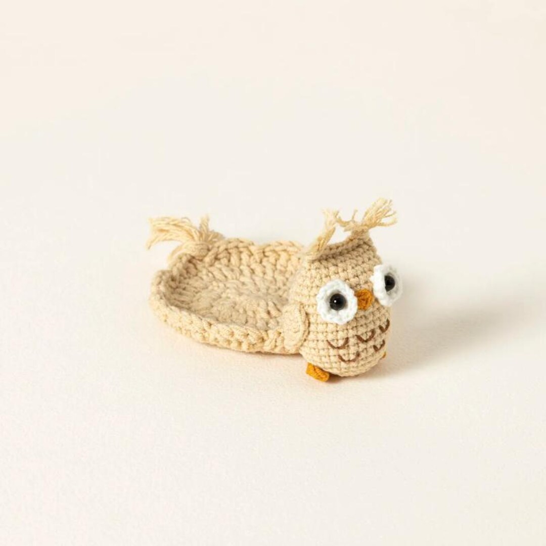 Crochet 3D Owl Coaster Pattern, Easy Beginner DIY (PDF Pattern) - Etsy