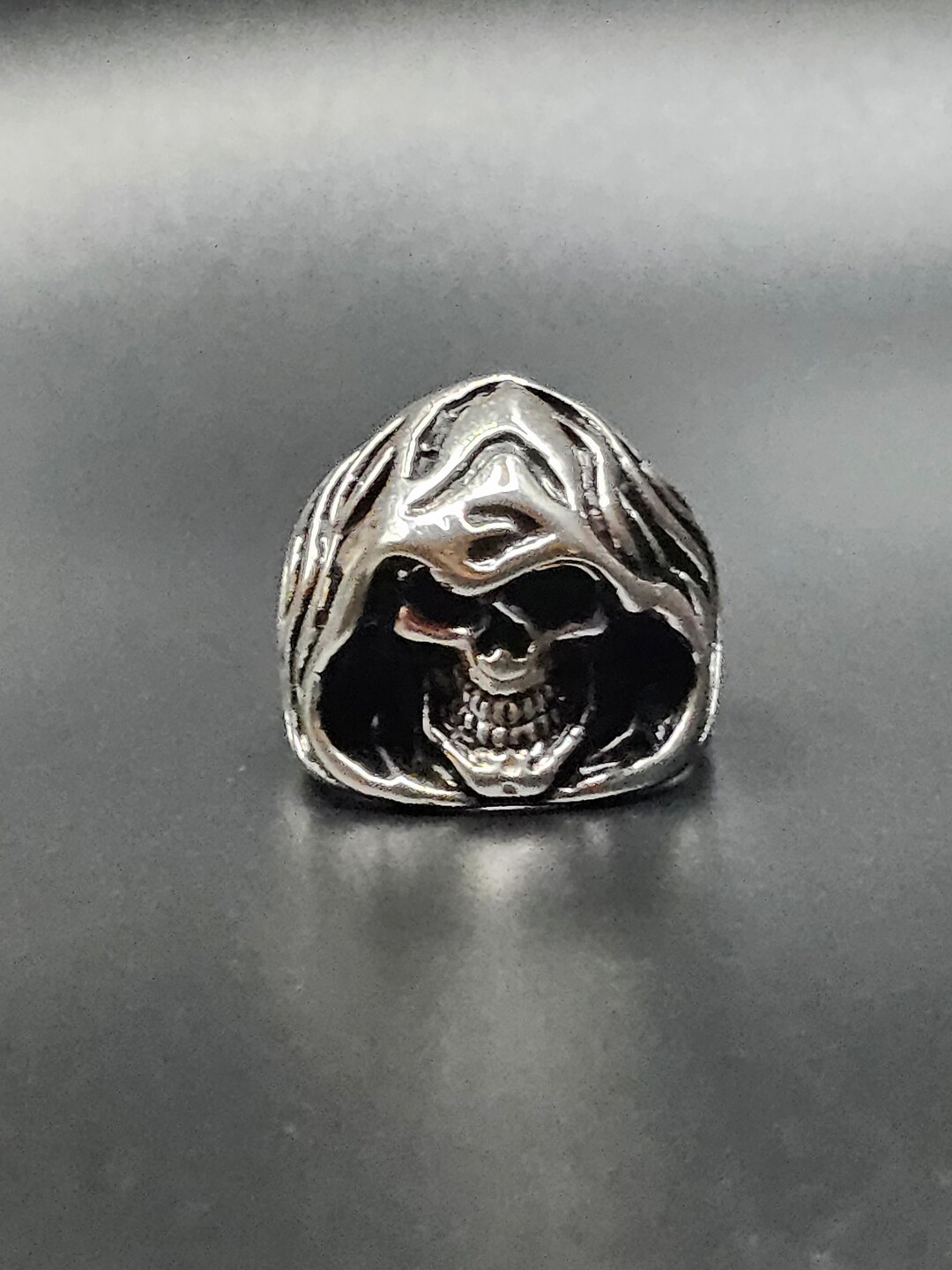 Grim Reaper Ring - Etsy