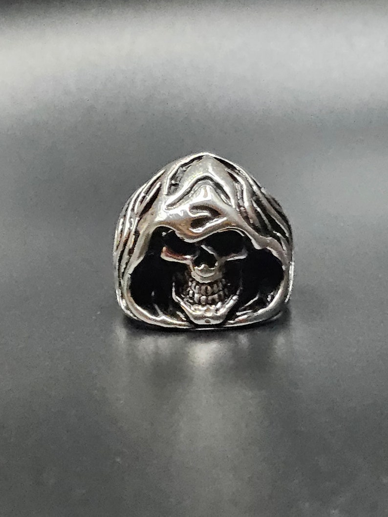 Grim Reaper Ring - Etsy