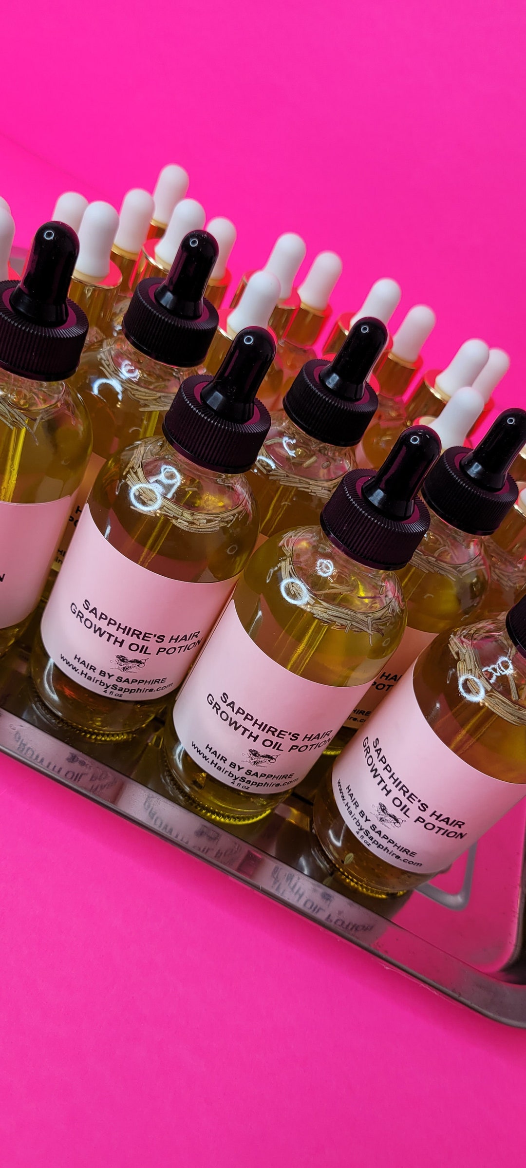 Rosemary Hair Oil - Argan + Rosemary Mega Growth Elixir, Hair Growth ...