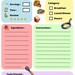 Printable Recipe Sheet - Sims Inspired - Etsy