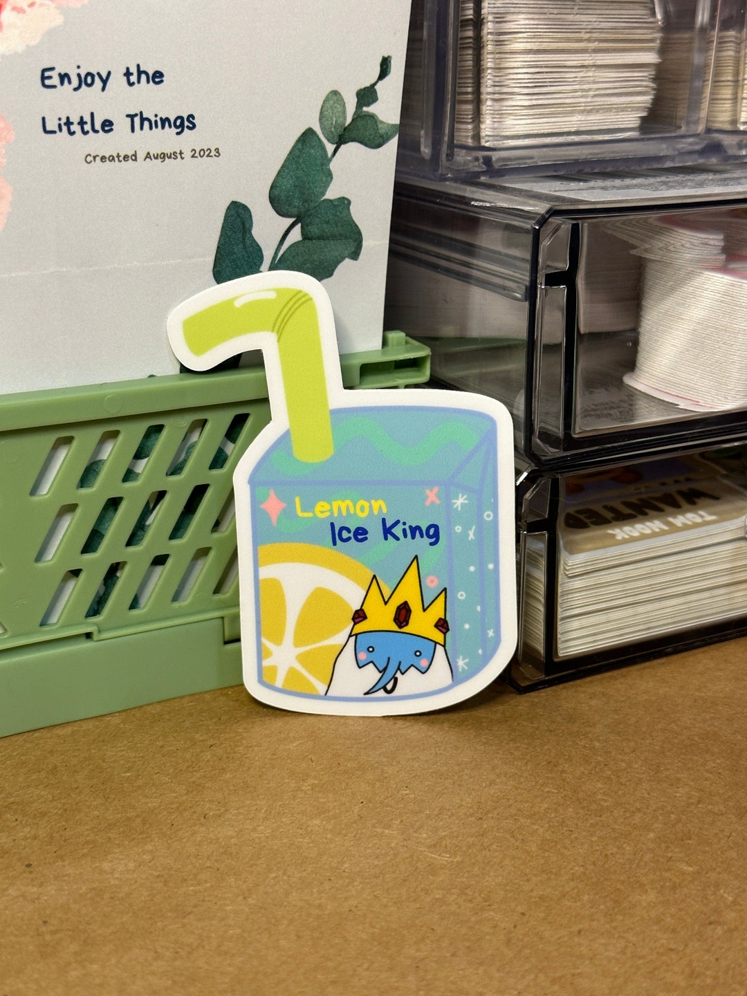 Adventure Time King Juice Box Sticker - Etsy