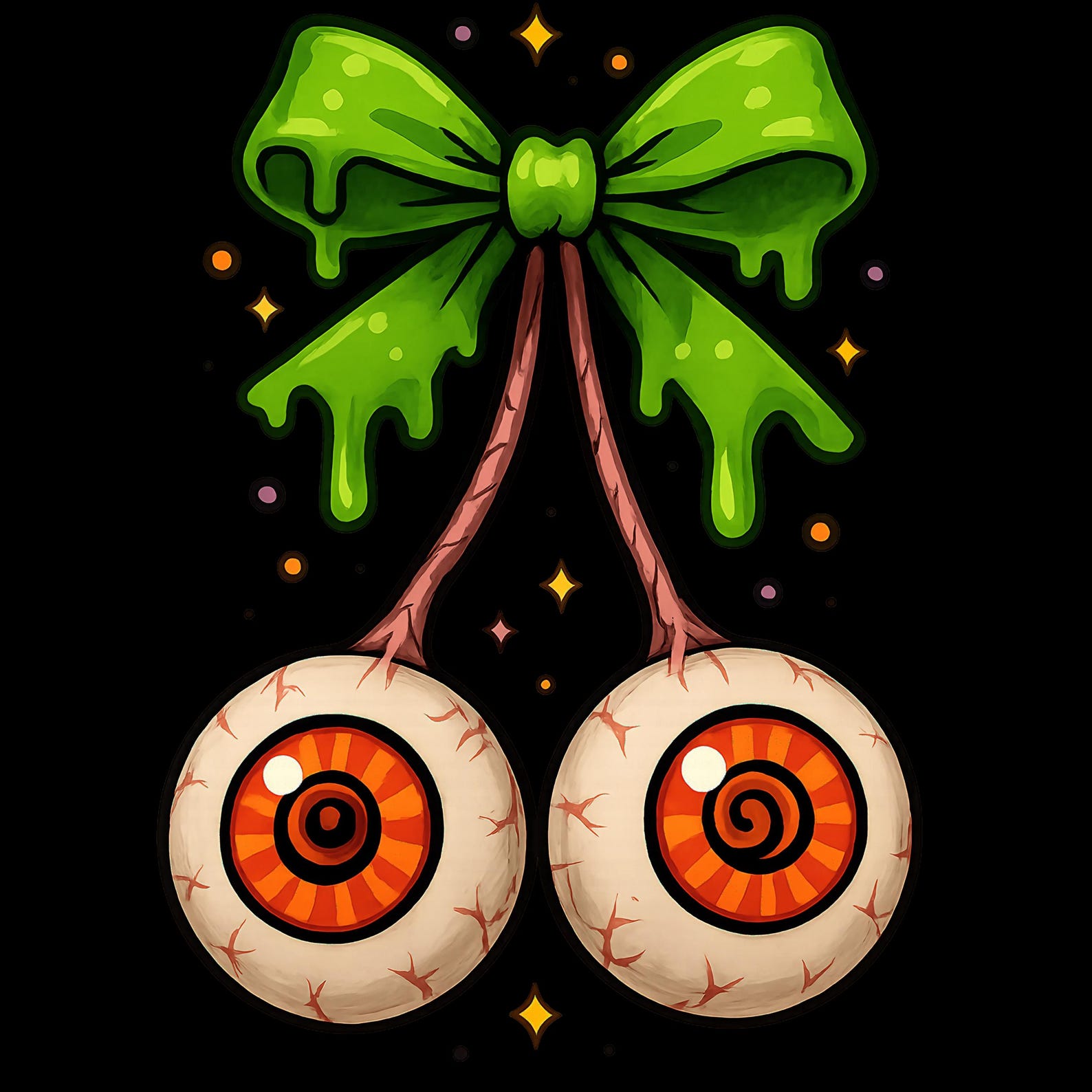 Spooky Halloween Eyeballs PNG: Scary Eyes Clipart (digital Download) - Etsy