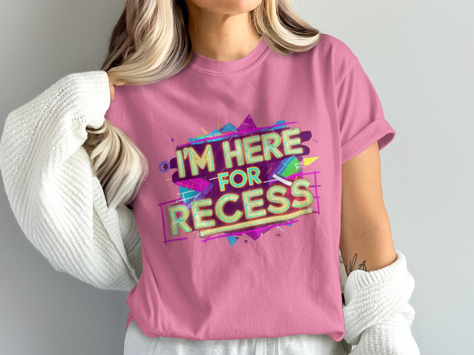 I'm Here for Recess PNG, Funny School Png, Teacher Png, Student Png ...
