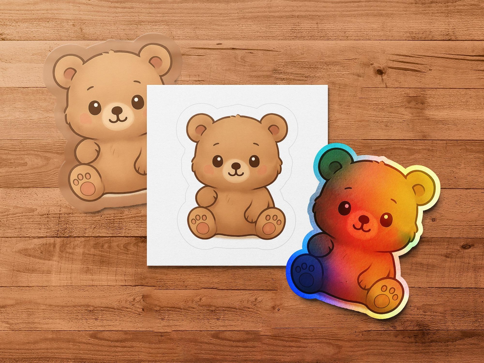 Cute Bear PNG, Teddy Bear Clipart, Kawaii Bear Png, Bear Sublimation ...