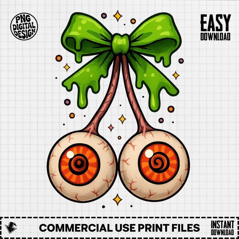 Spooky Halloween Eyeballs PNG: Scary Eyes Clipart (digital Download) - Etsy