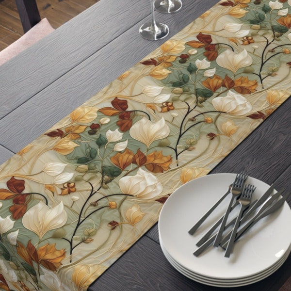 Fall Table Runner - Etsy