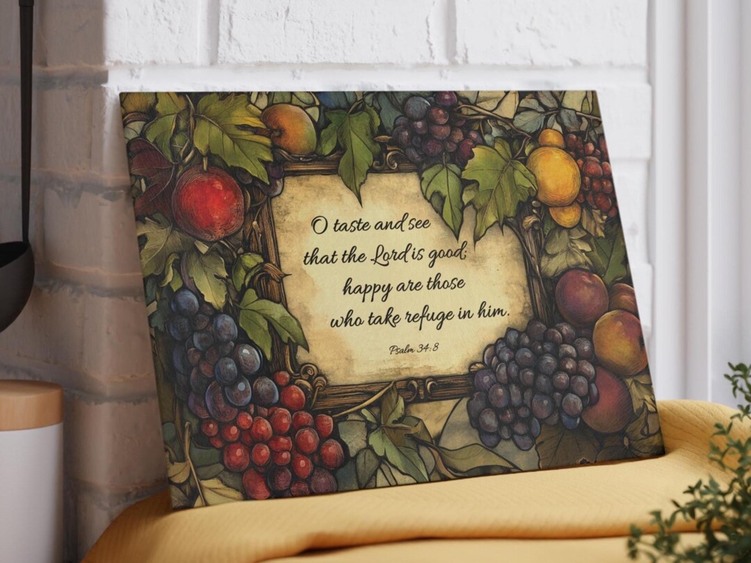 Bible Verse Glass Cutting Board Christian Kitchen Faith Decor Farmhouse ...