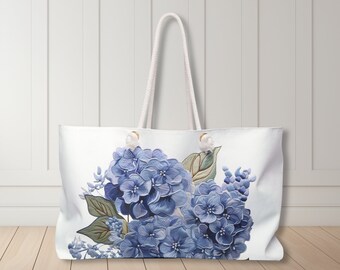 Lily of the Valley Weekender Bag Oversized Tote ,rope Handles Spring ...