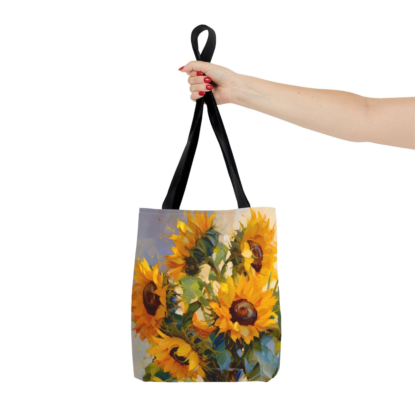 Sunflower Tote Bag Floral Canvas Travel Totes, Botanical Book Bible ...