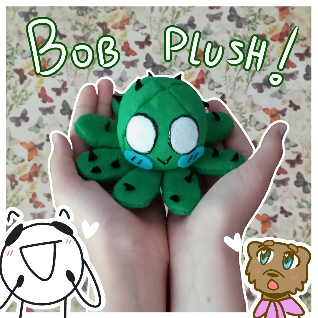 Bob the Cactopus Official Plush - Etsy