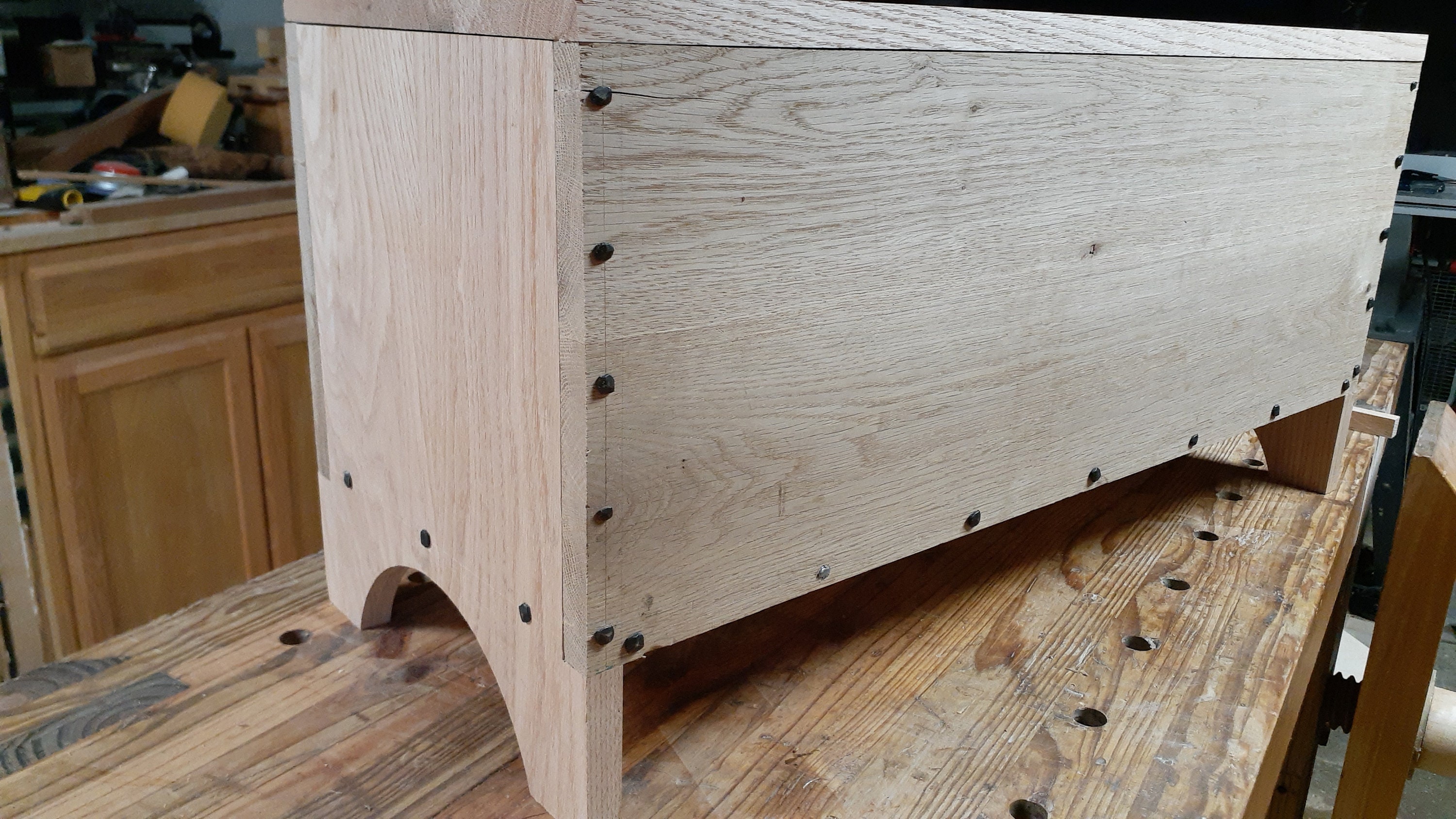 Red Oak Six Board Trunk - A Kit to Build - Etsy
