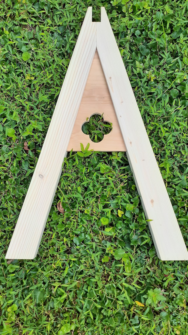 Poplar - Medieval Style Trestle Table Legs - Etsy