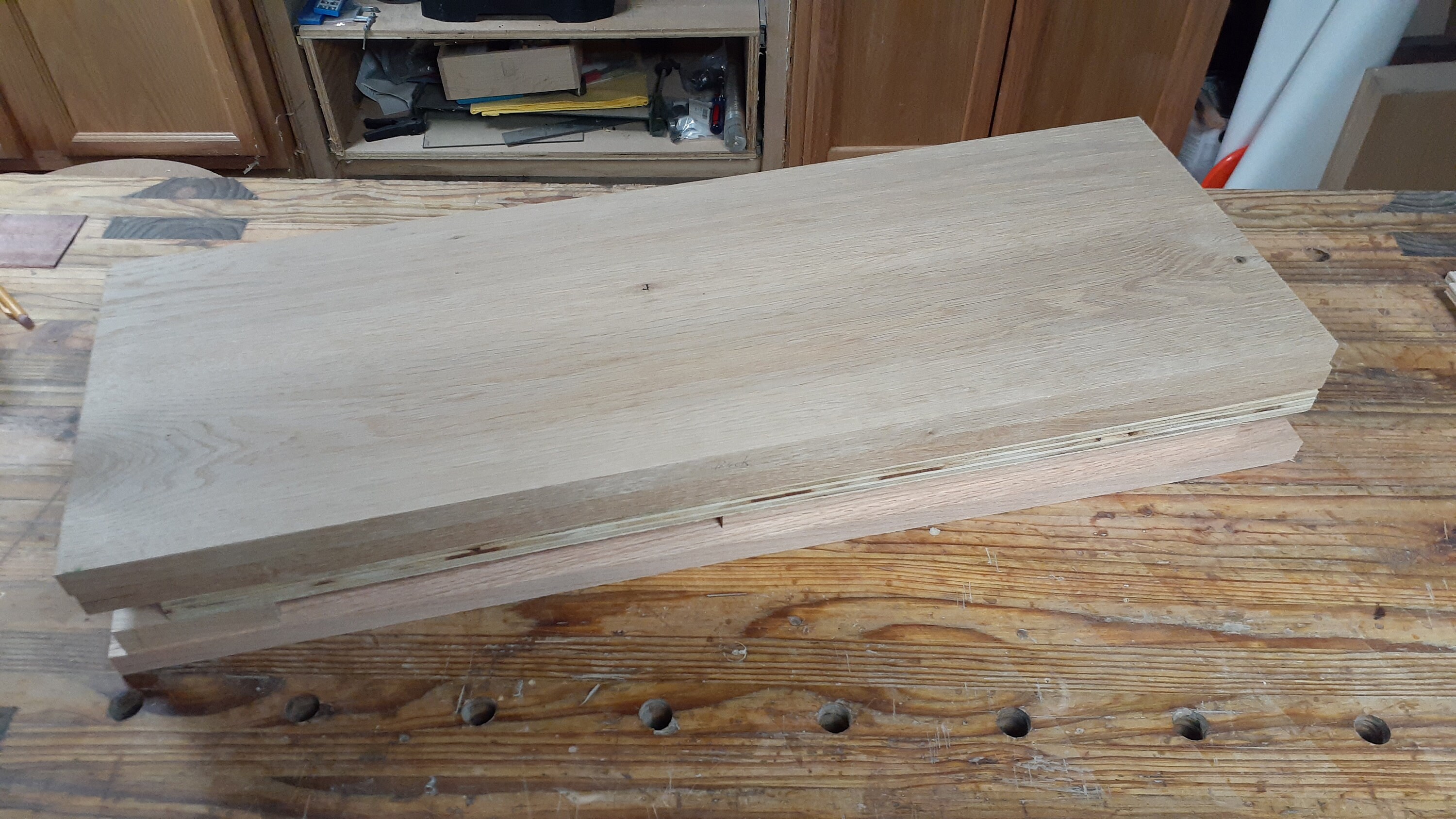 Red Oak Six Board Trunk - A Kit to Build - Etsy