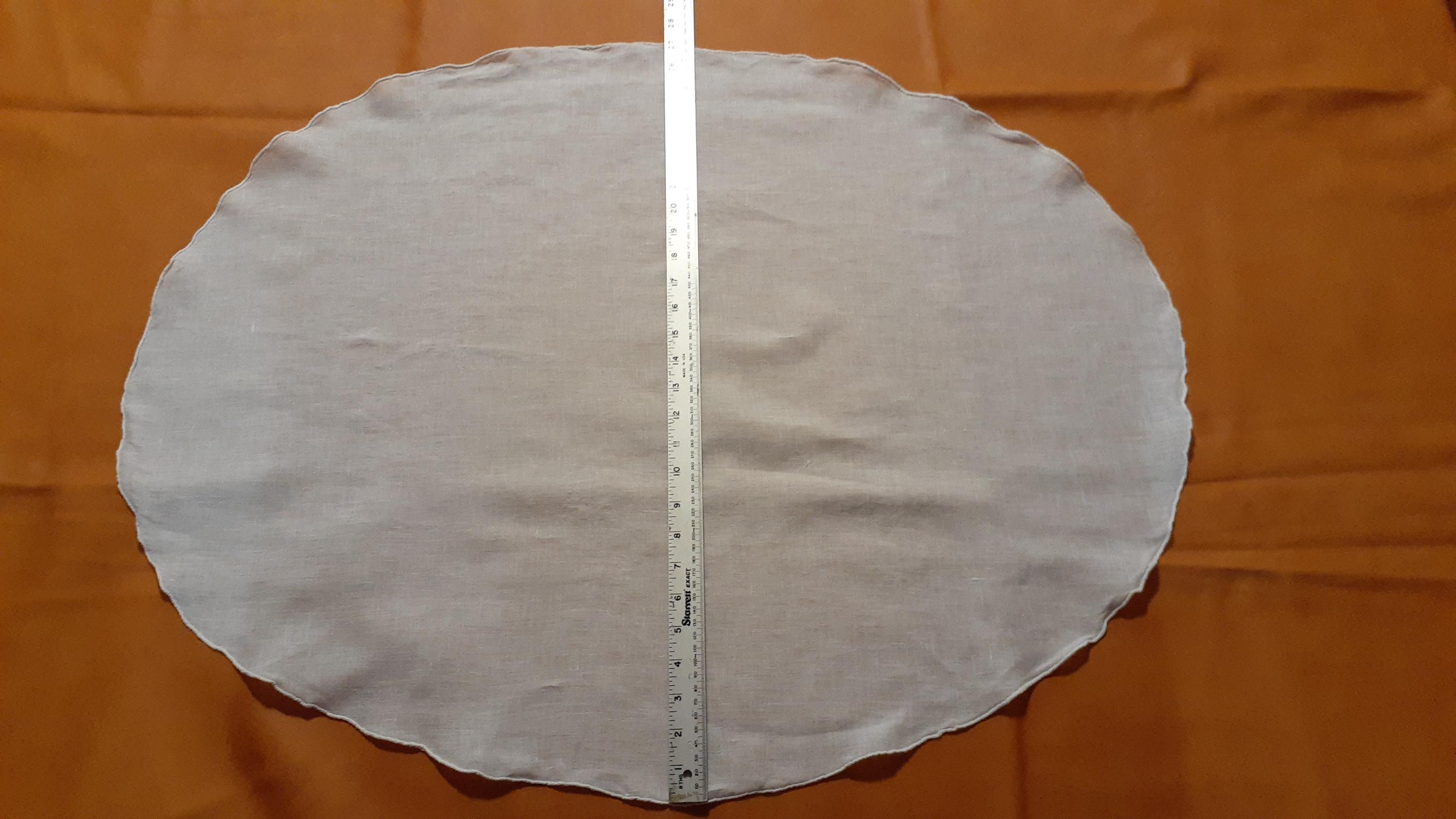 Medieval Style Linen Veil - Handsewn - Etsy