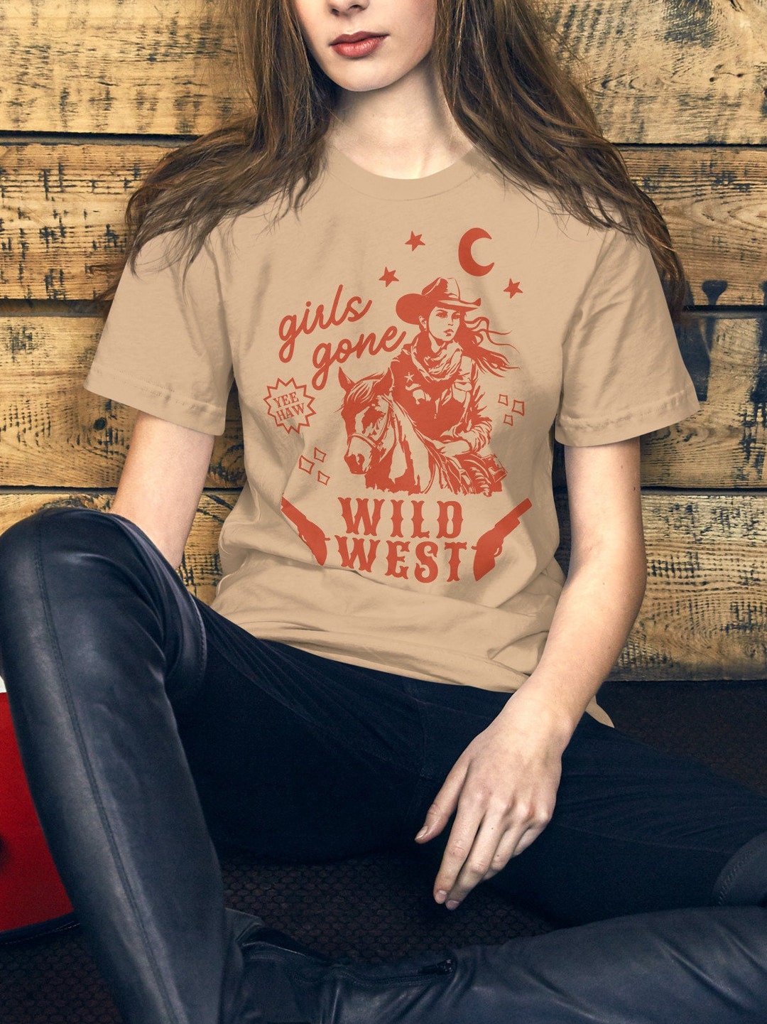 Girls Gone Wild West Bachelorette Cowgirl Tee Girls Night Out Tee
