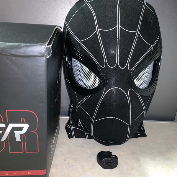 Spiderman Mask Moving Eyes - Etsy