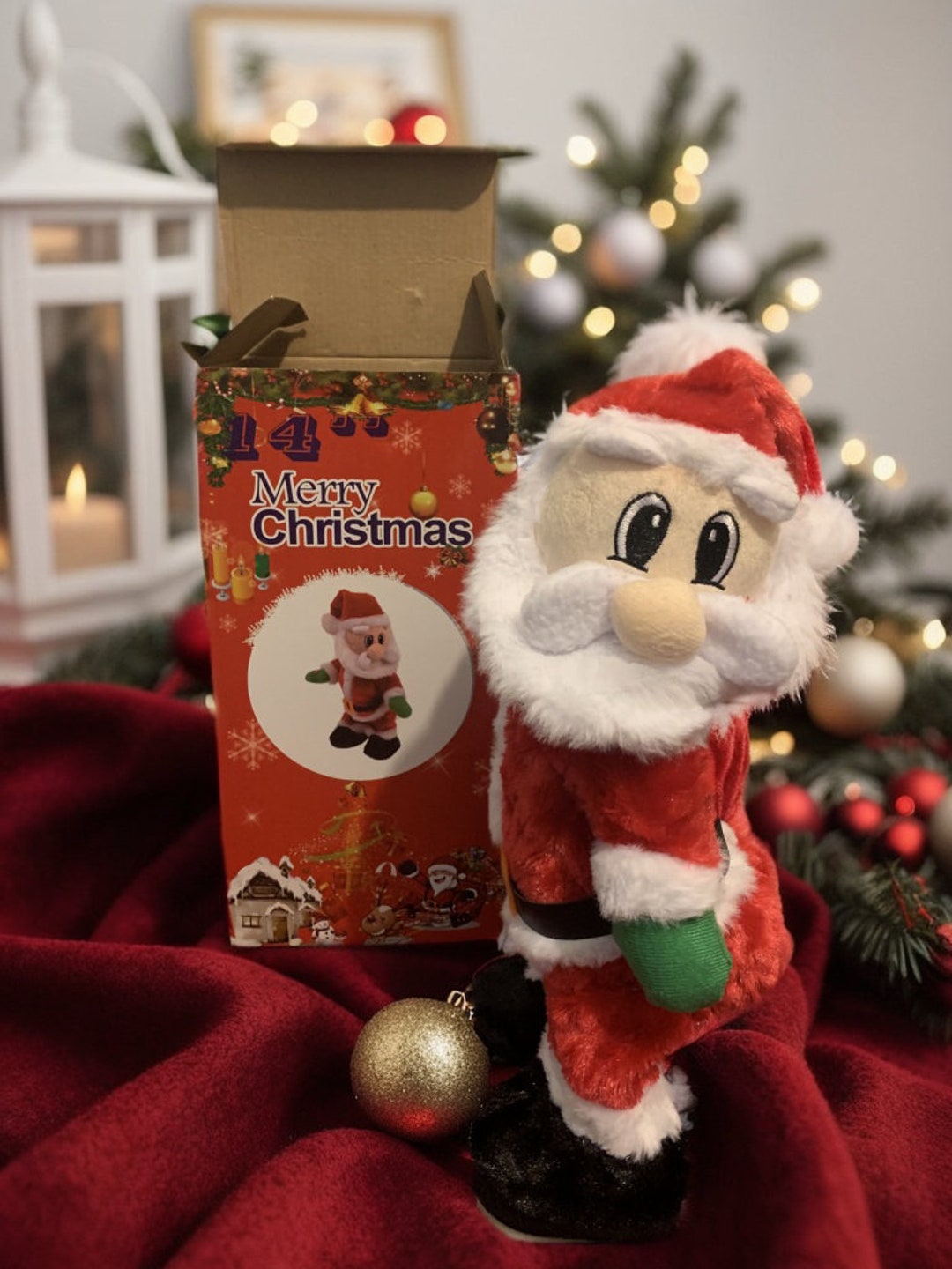 Santa Twerking Toy Santa Dancing Toy Funny Christmas T Etsy Uk