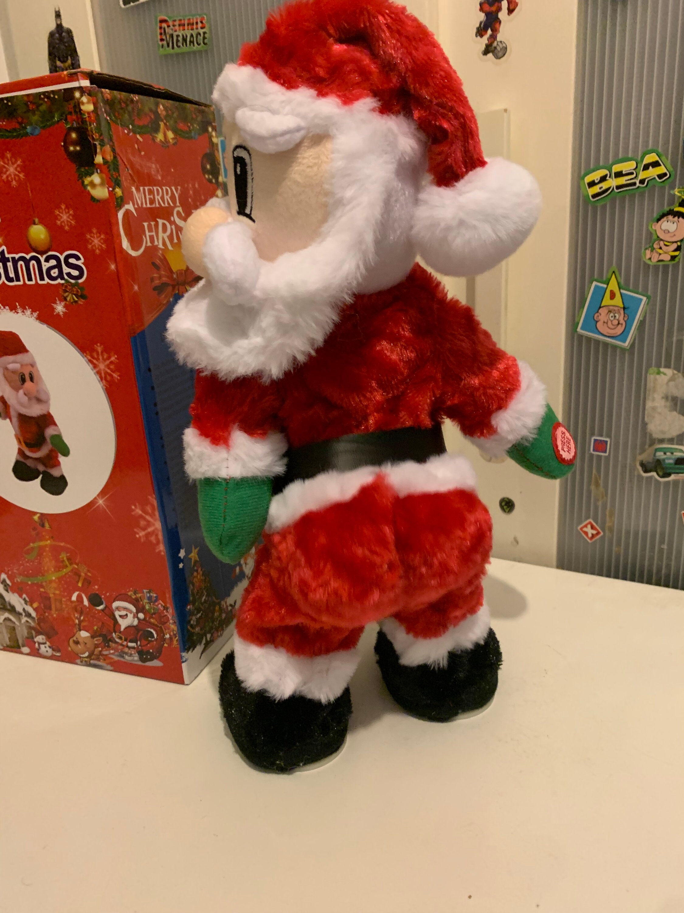 Santa Twerking Toy Santa Dancing Toy Funny Christmas T Etsy Uk
