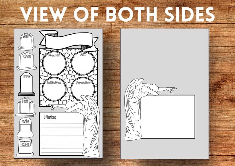 D&D 5e Initiative Tracker Printable Dungeons and Dragons Cards ...