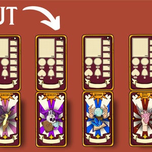 Initiative Tracker Dnd 5e Printable Dungeons and Dragons Cards ...