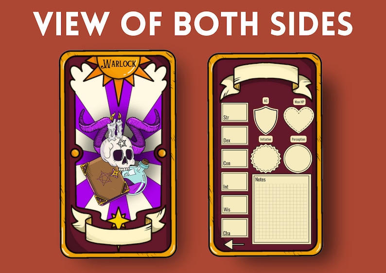 Initiative Tracker Dnd 5e Printable Dungeons and Dragons Cards ...