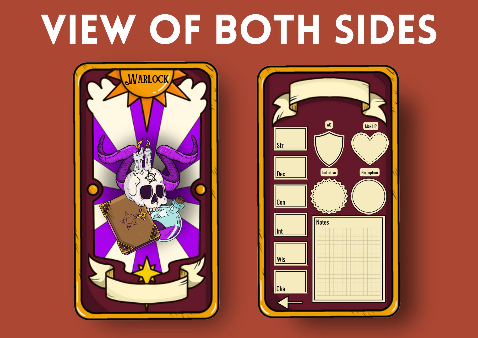 Initiative Tracker Dnd 5e Printable Dungeons and Dragons Cards ...