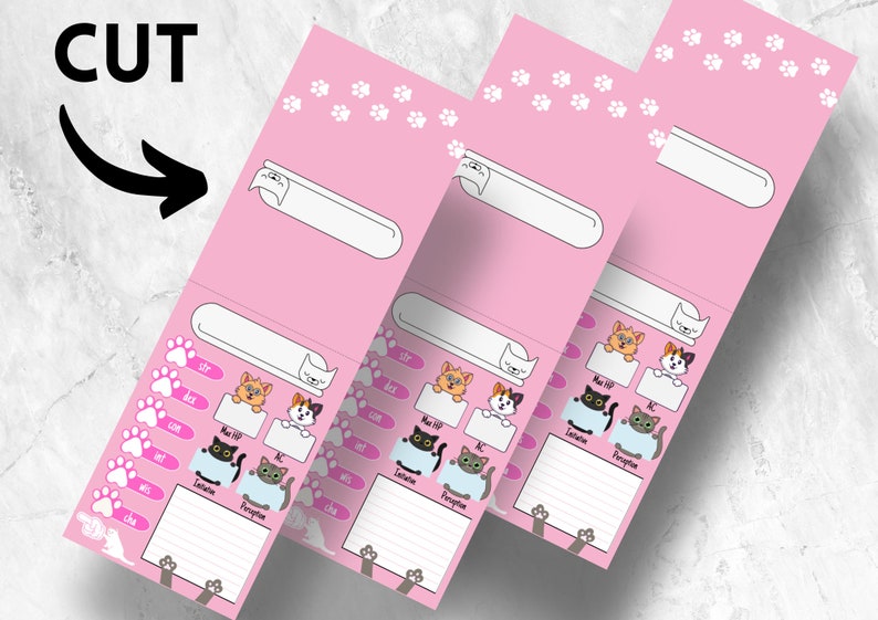 D&D 5e Initiative Tracker Printable Dungeons and Dragons - Etsy Australia