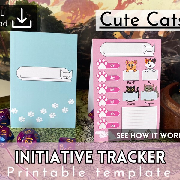 Cute 5e Character Sheet - Etsy