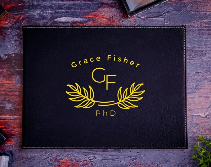 Personalized Diploma Cover, Leather Diploma Cover, Custom Graduation ...