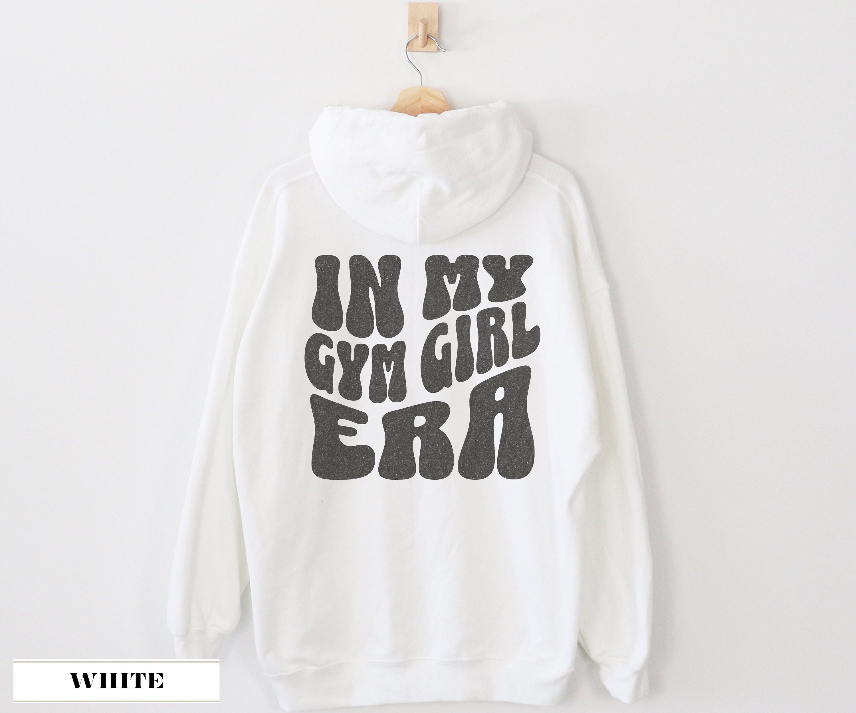 In My Gym Girl Era Sweater Hoodie, Women Fitness Sweater, Women Workout ...