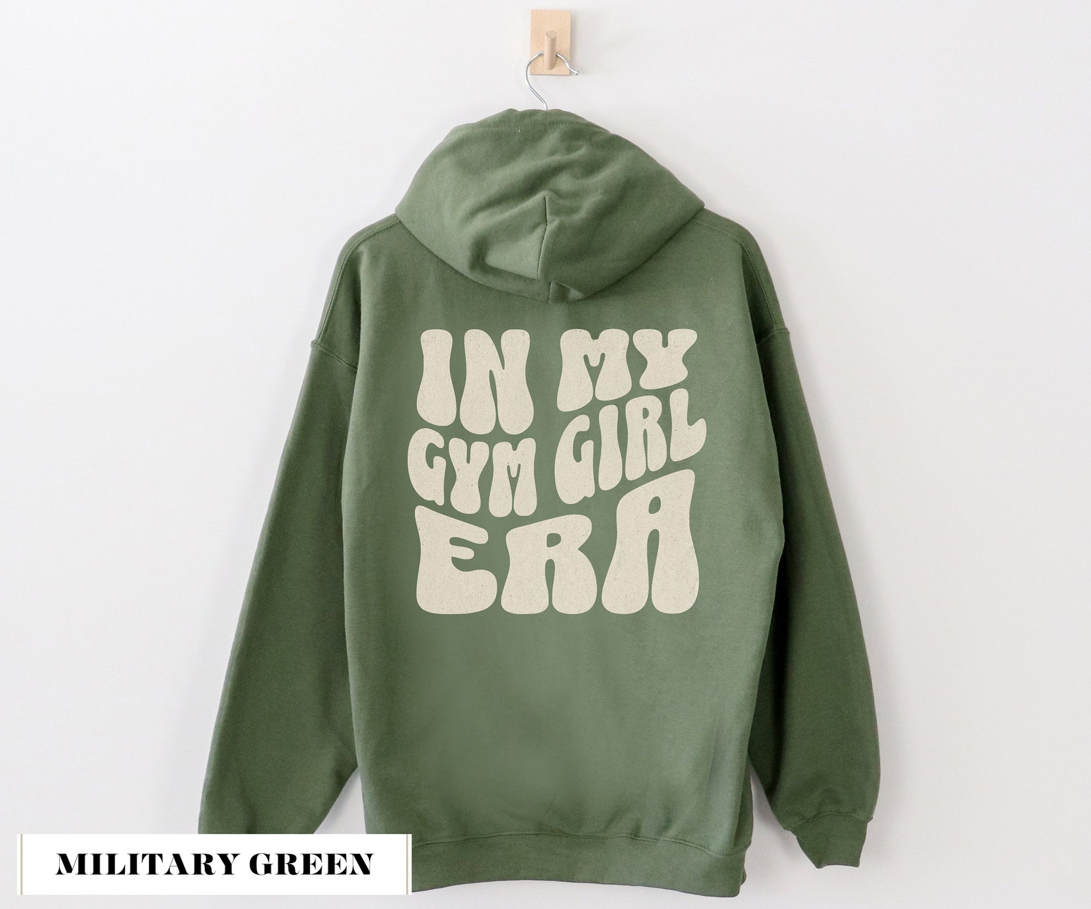 In My Gym Girl Era Sweater Hoodie, Women Fitness Sweater, Women Workout ...