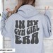 In My Gym Girl Era Sweater Hoodie, Women Fitness Sweater, Women Workout ...