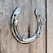 Horseshoe With Horseshoe Nail Key Holder/hanger, Mounting Hardware ...