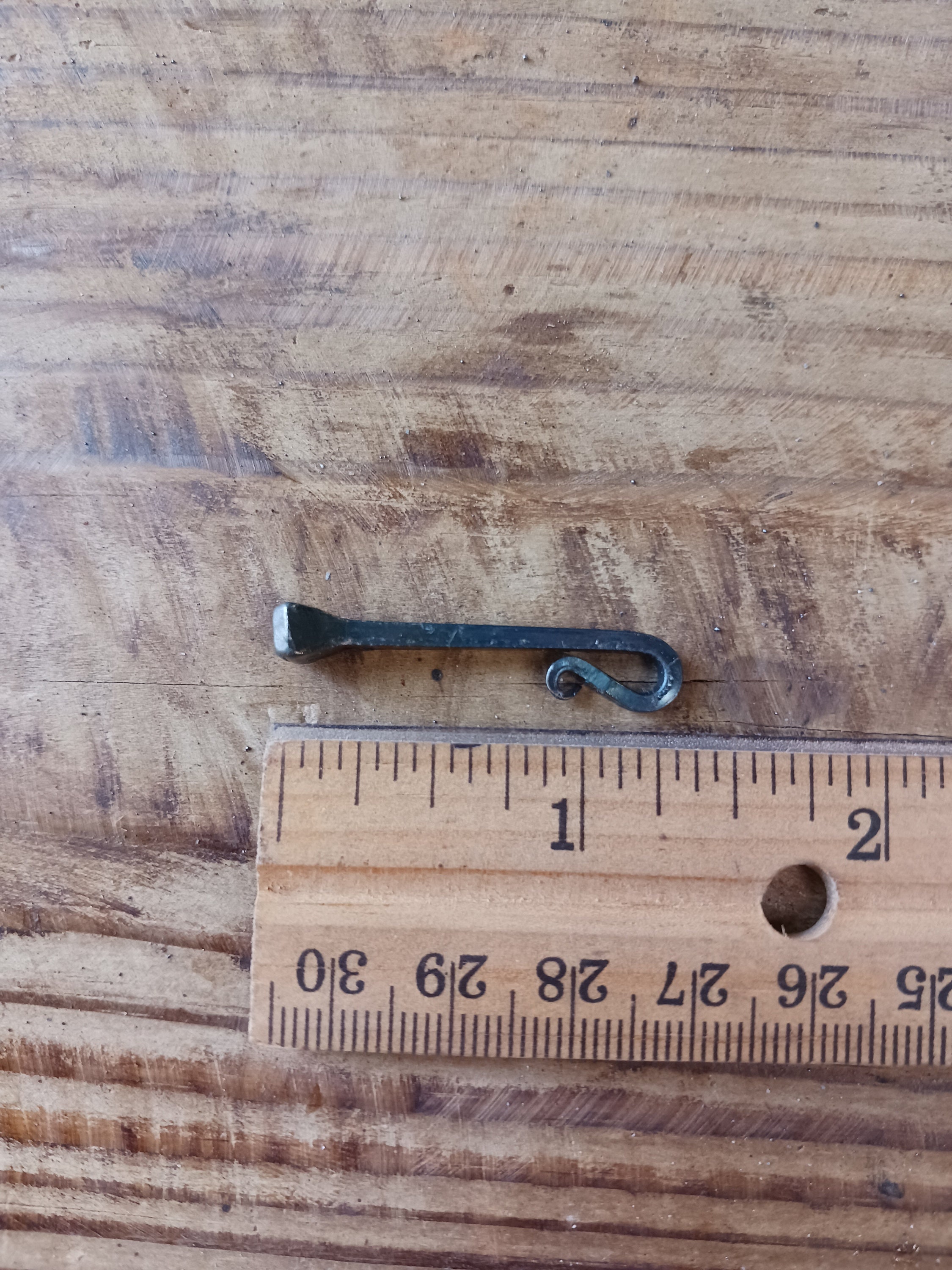 Hand Forged Horseshoe Nail Keyring Keychain Pendant - Etsy