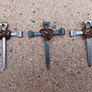 Horseshoe Nail Cross Handmade Keyring Keychain Pendant, Crucifix Cross, Christian Cross, Great ...