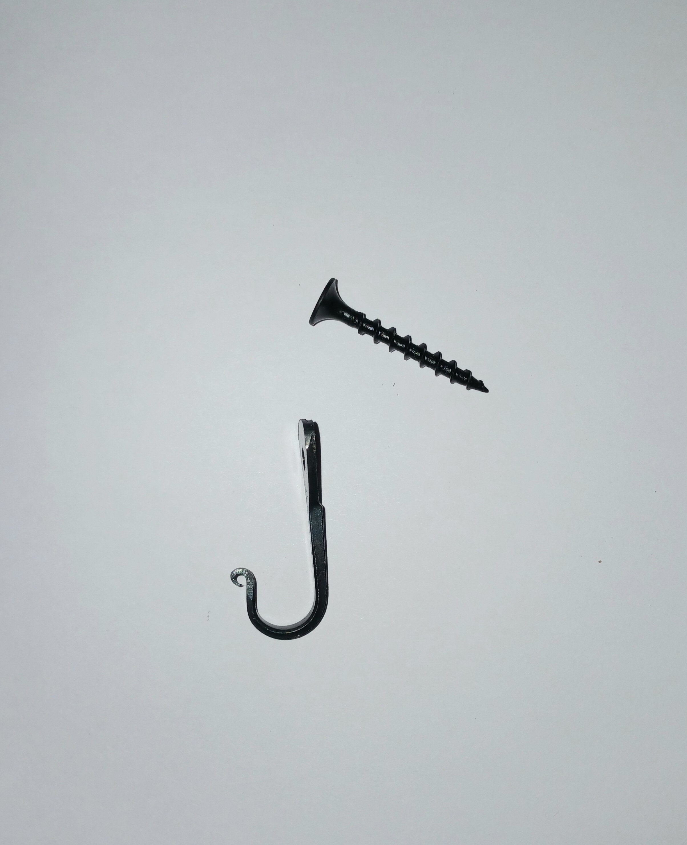 Set of 6 Black Horseshoe Nail Hooks Hand Forged - Etsy