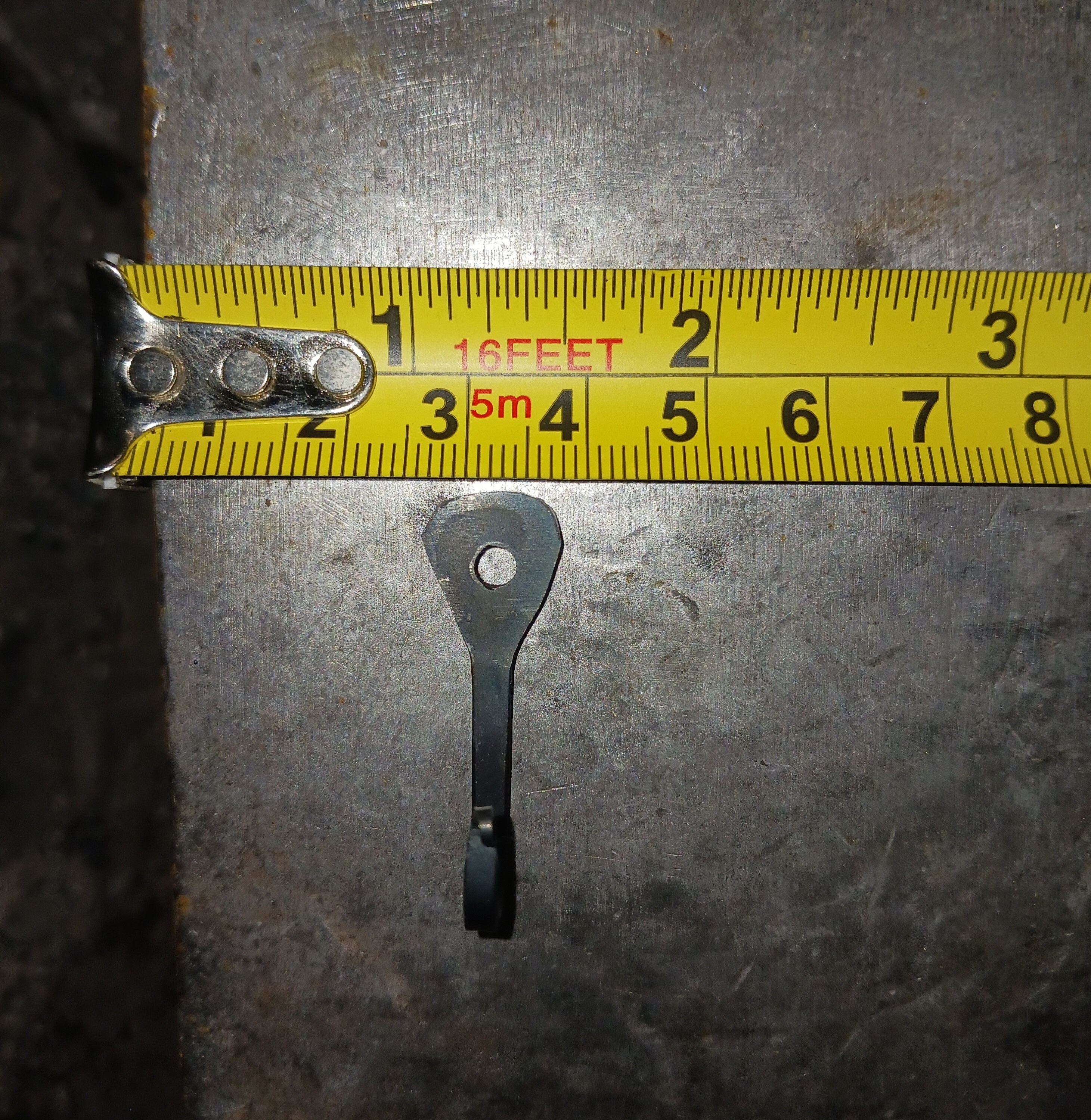 Black Horseshoe Nail Hook Hand Forged With Screw - Etsy