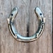 Horseshoe With Horseshoe Nail Key Holder/hanger, Mounting Hardware ...
