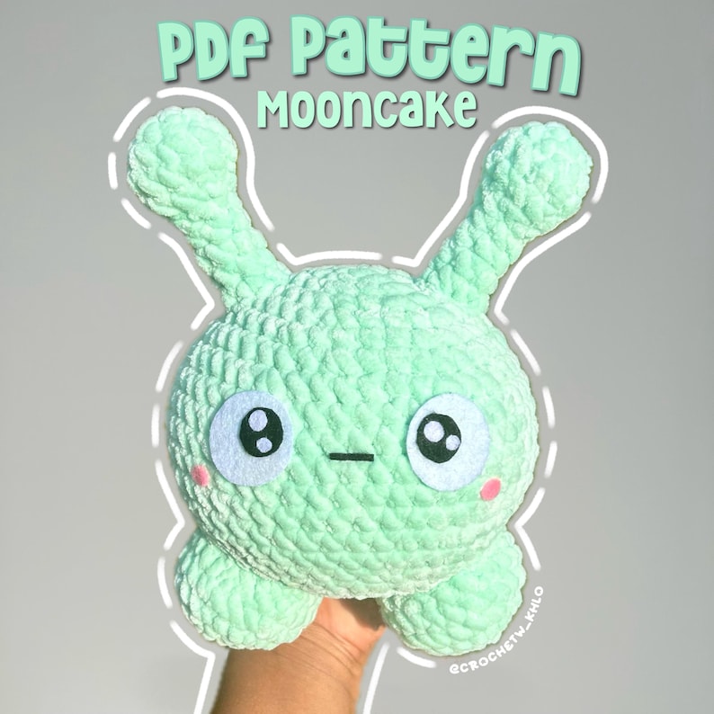 Mooncake, Baby Alien Crochet Pattern - [digital PDF] - Etsy