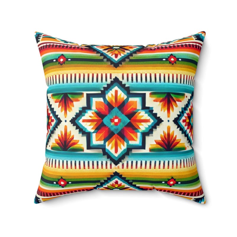 Aztec Cushion - Etsy