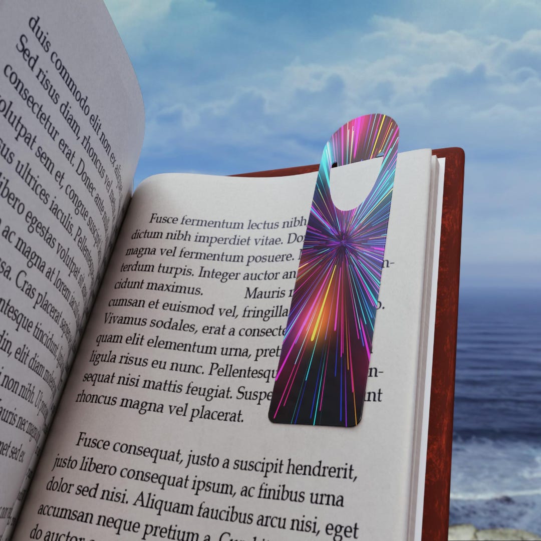 Colorful Bookmark Fun Reader Gift, Book Lover Accessories, Unique Book ...