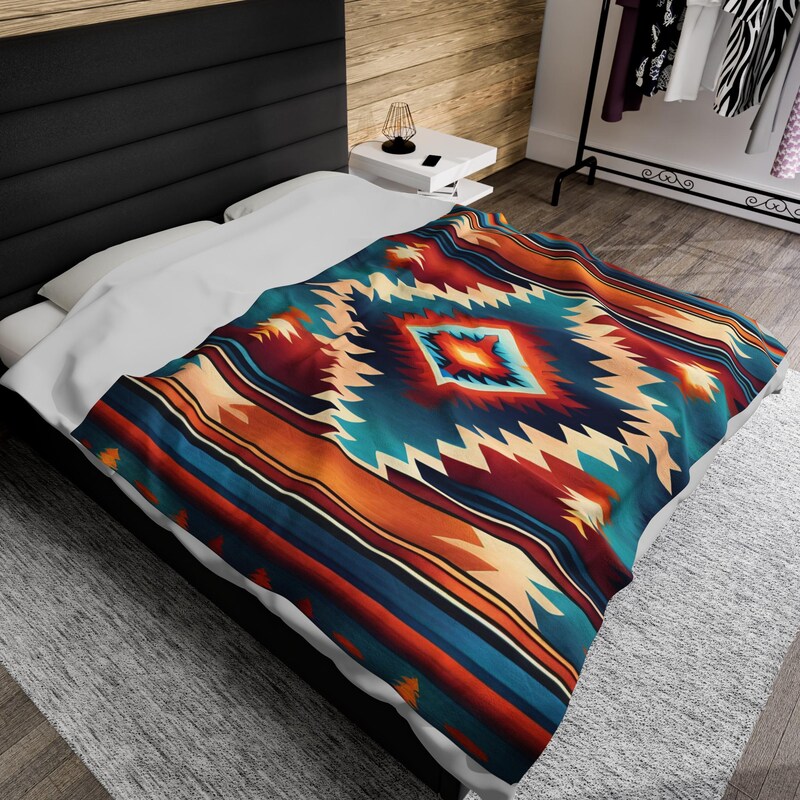 Aztec Blanket - Etsy